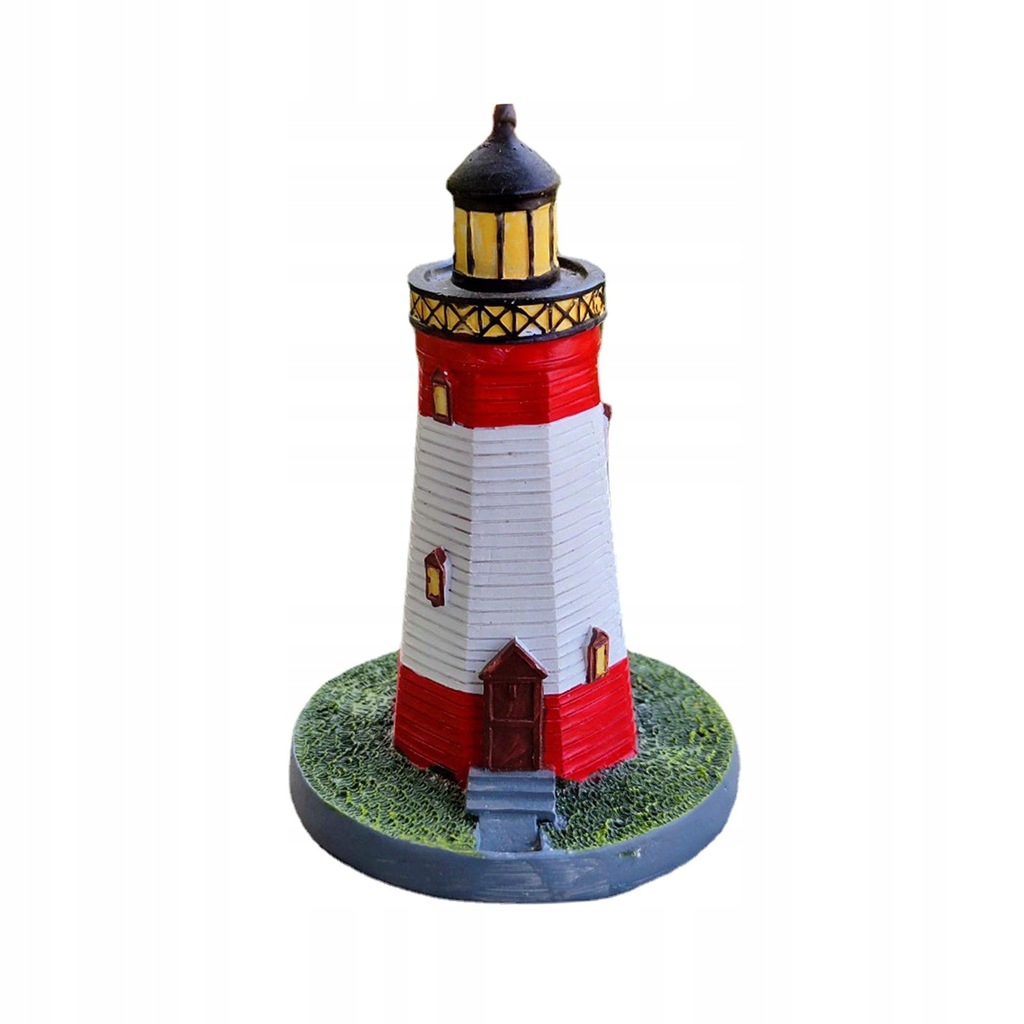 Mini Lighthouse Ornament Figurines Resin Lighthouse Model Lighthouse ...
