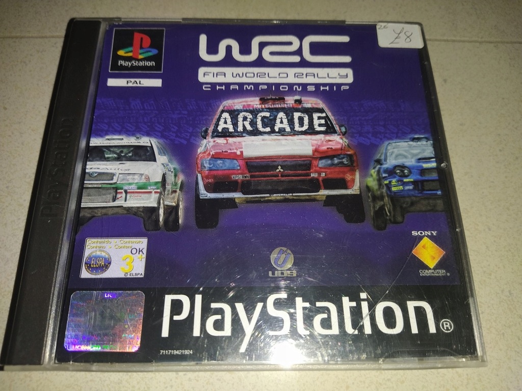 playstation ps1 psx WRC ARCADE eng komplet - 11342745749 - oficjalne ...