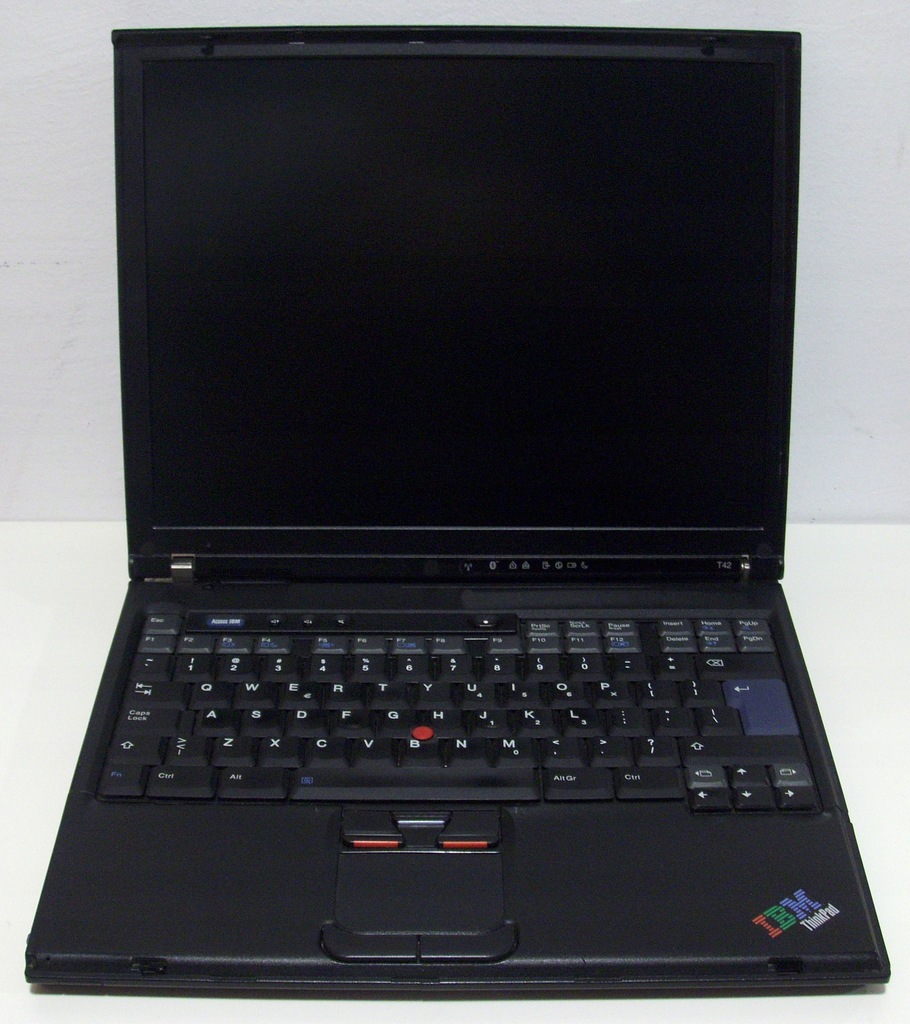 IBM T42 PM 1.6GHz 2/40GB DVD LPT 14' Win XP - 13235773075 - oficjalne archiwum Allegro