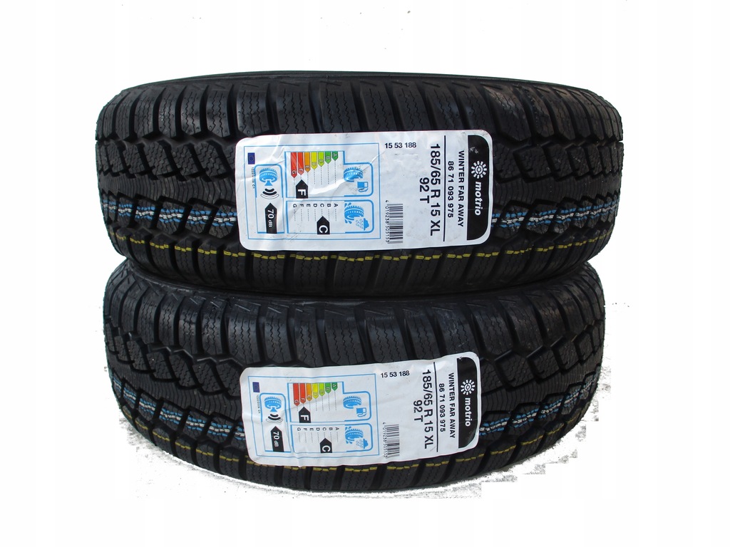 2 opony zimowe nowe 185/65R15 Motrio WinterFaraway - 11595843028 - oficjalne archiwum Allegro