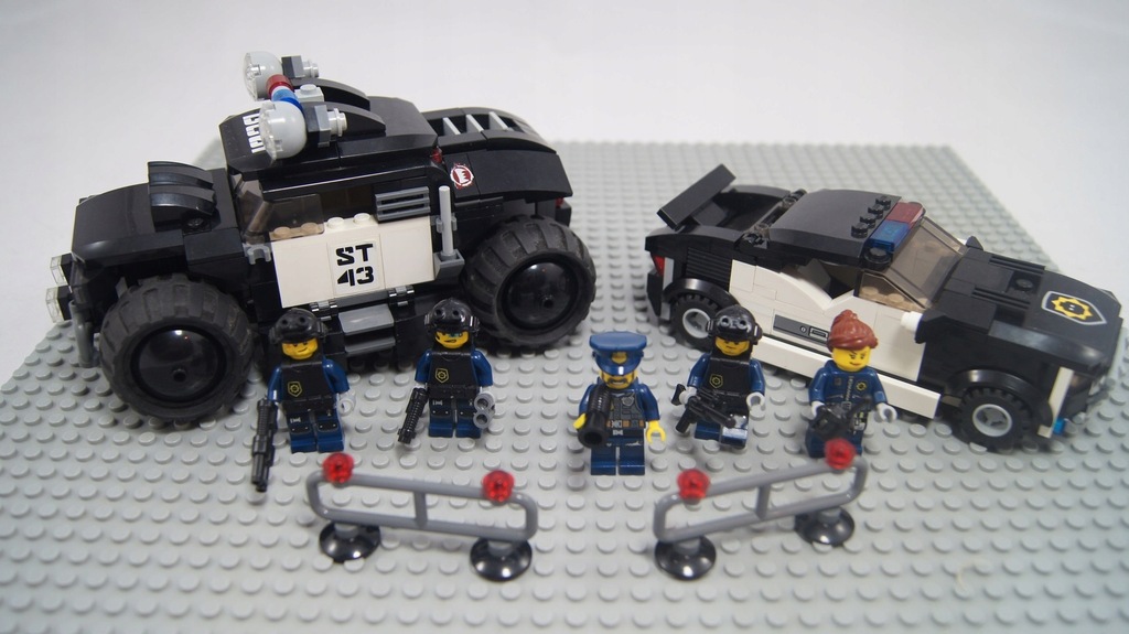 Lego City jednostka antyterrorystyczna SWAT custom - 12256401533 ...