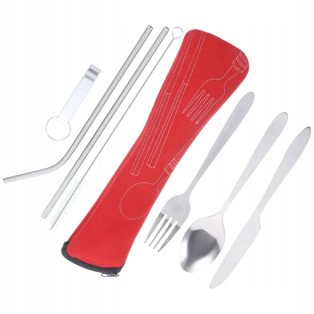 Stainless Steel Utensils Set Picnic Flatware - 13659678094 - oficjalne ...