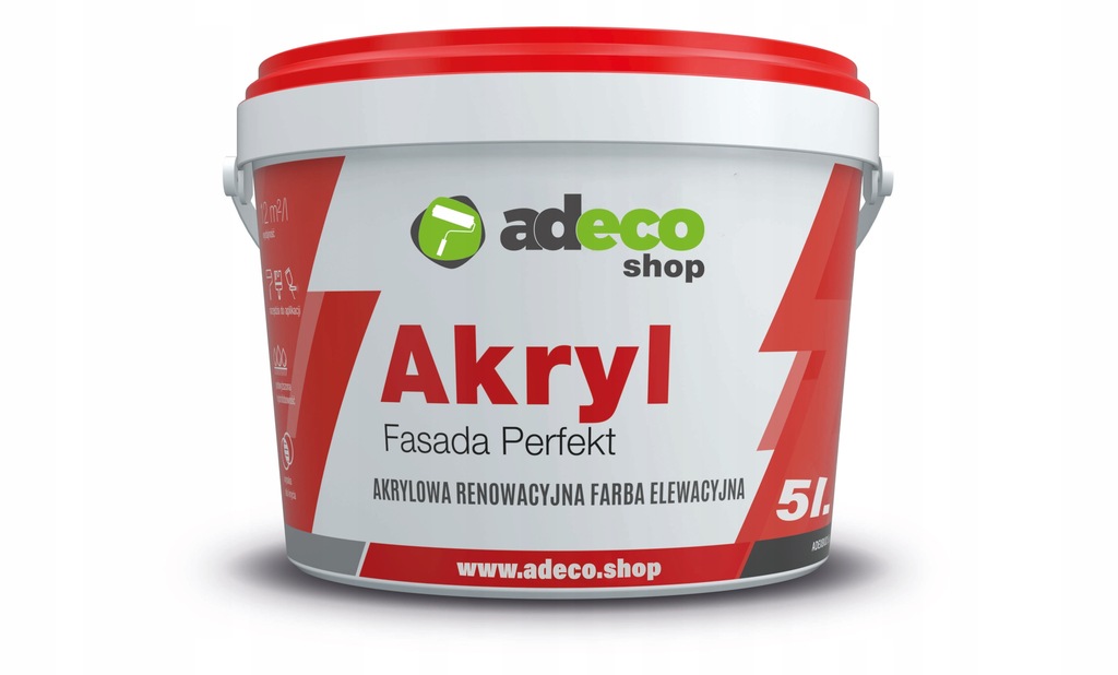 Farba Fasadowa Akrylowa LFC0333 PERFEKT AKRYL 5L - 11074062012 ...