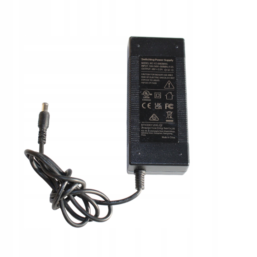 Zasilacz Ładowarka DC 48V 2A 96W 6.5/4.4 pin VZ-0482000U - 17248551685 - oficjalne archiwum Allegro