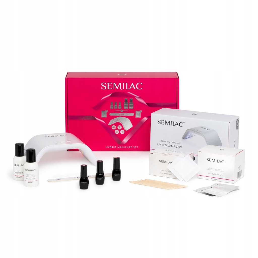 SEMILAC EXCITING ZESTAW STARTOWY DO HYBRYD Z LAMPĄ - 9883418194 ...