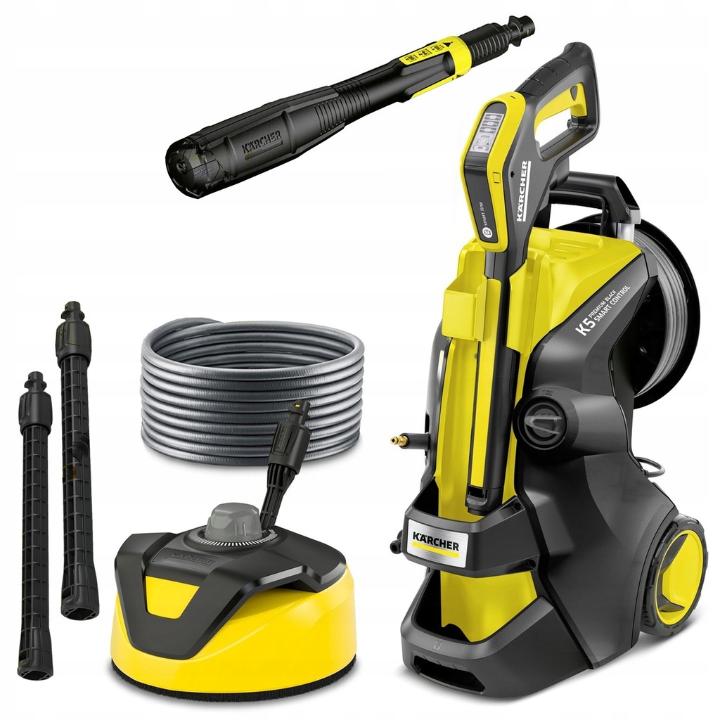 Karcher K5 PREMIUM SMART CONTROL 145BAR WĄŻ FLEX +T-RACER - 145 BAR ...