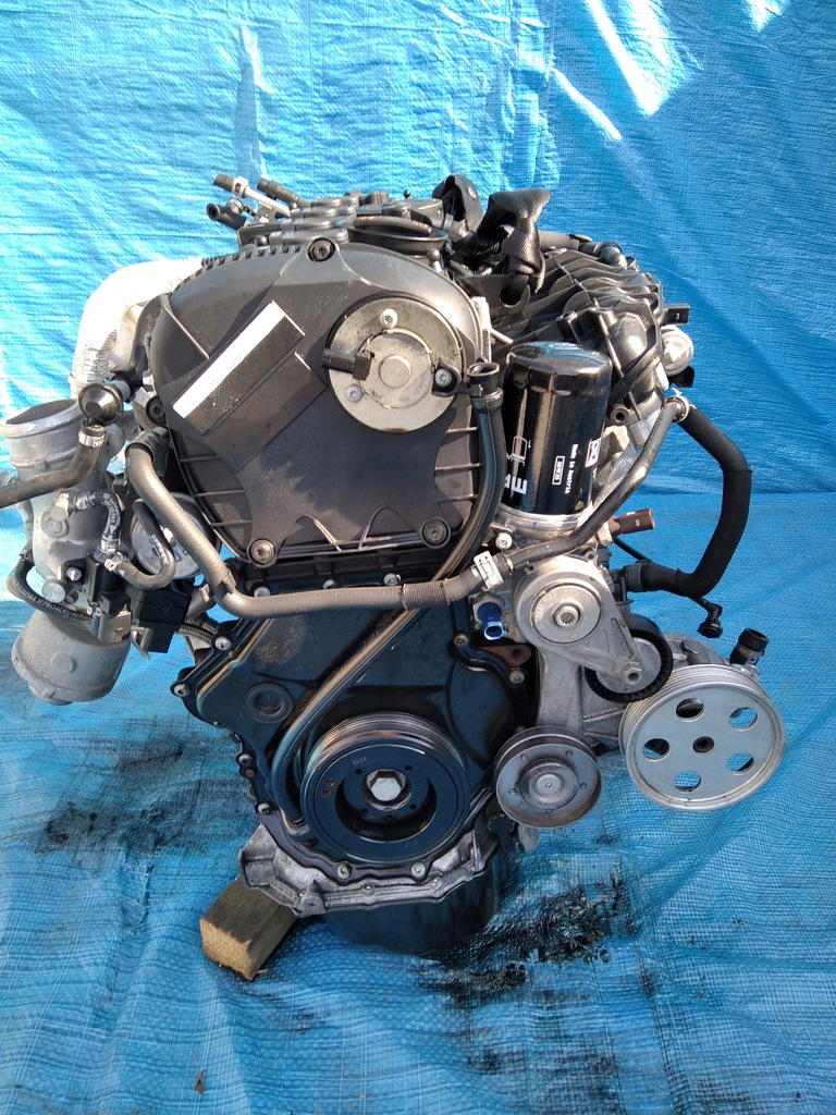 AUDI A4 A5 A6 Q5 2.0 TFSI CDN SILNIK MONTAŻ WYMIANA - 14775886787 ...