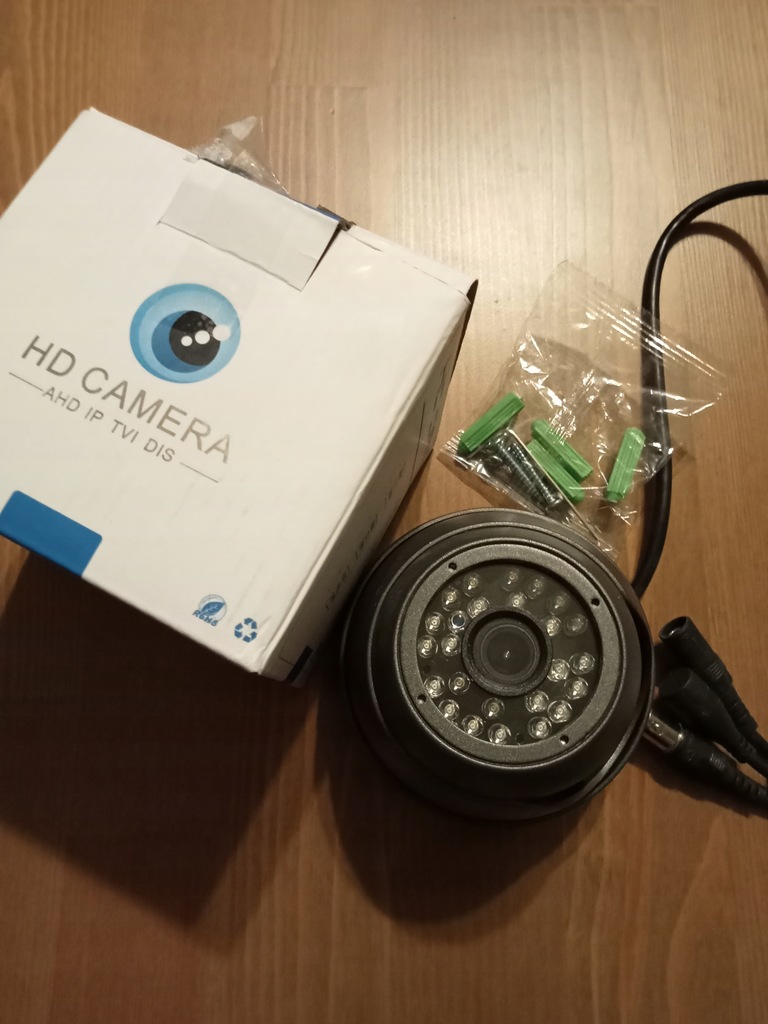 Kamera kopułkowa HD camera AHD IP TVI DIS - 12031739455 - oficjalne archiwum Allegro