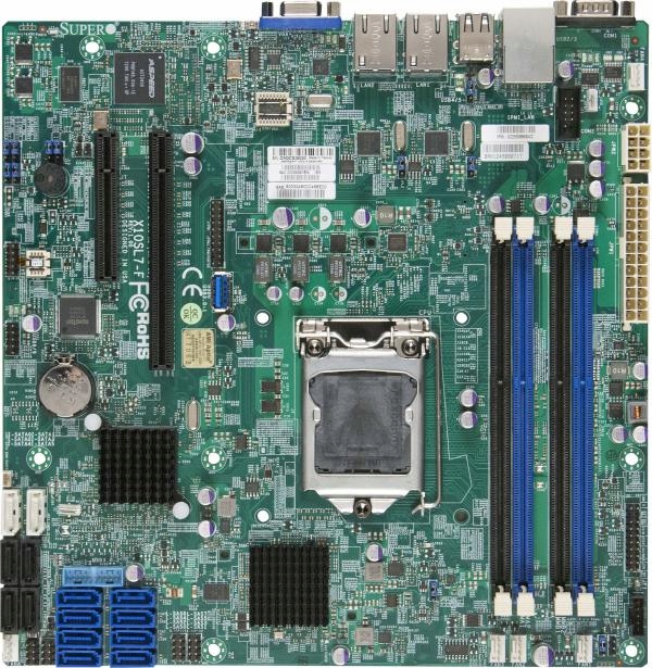 Płyta główna Supermicro X10SL7-F Micro ATX + Xeon E3-1230 v3 + 32GB RAM ...