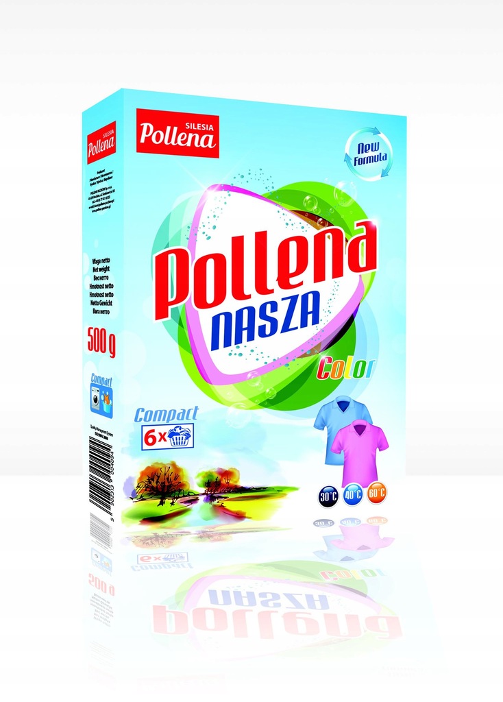 POLLENA NASZA PROSZEK DO PRANIA KOLORU 500G - 11894522468 - oficjalne ...