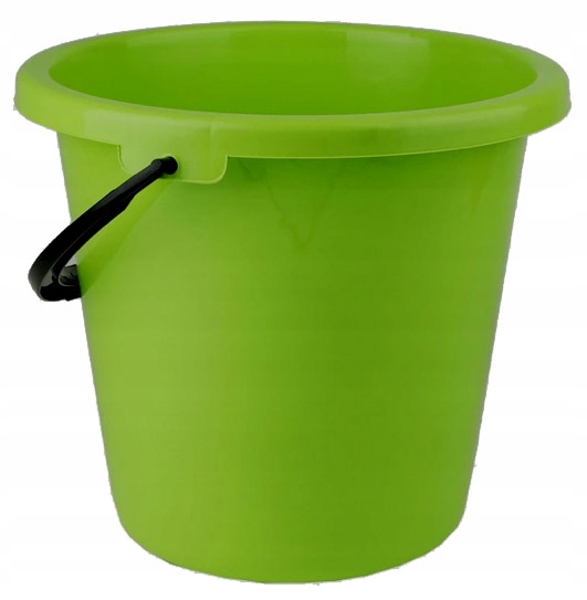 Wiadro gospodarcze plastikowe wiaderko ZIELONE 5L - 11475542237 ...