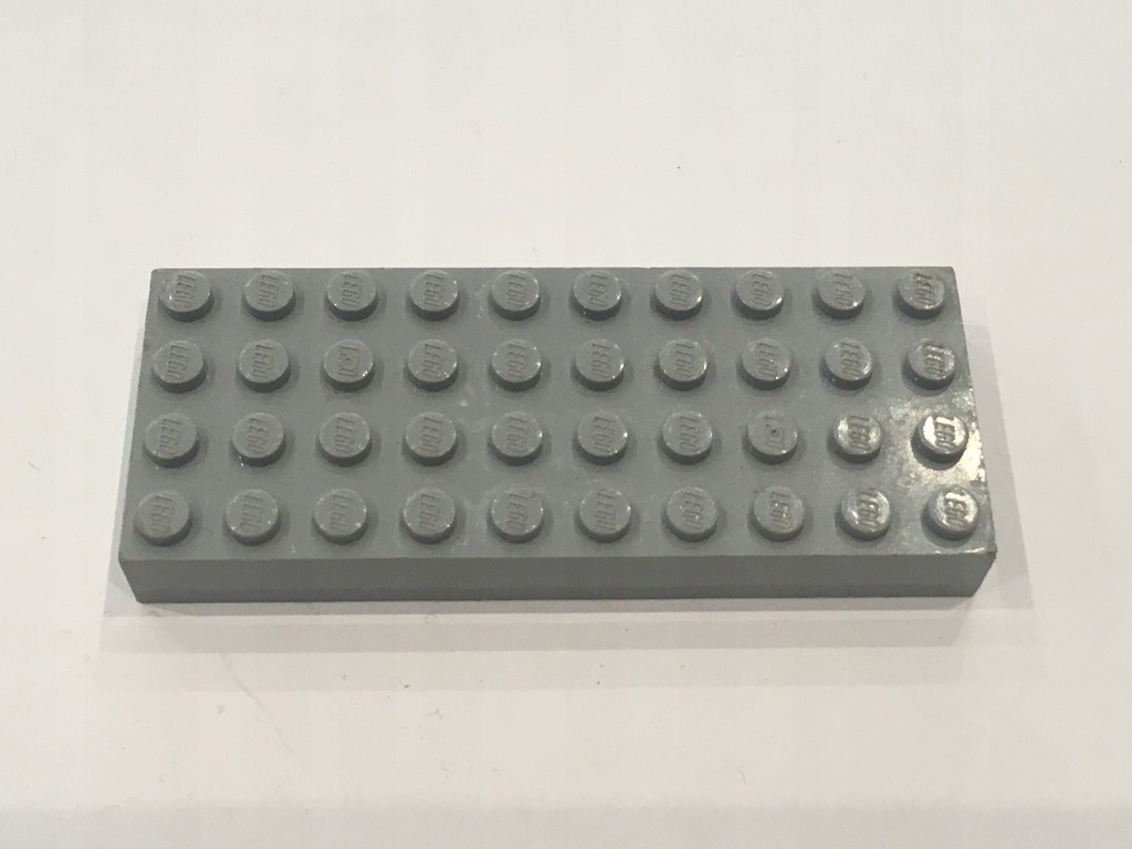 LEGO PŁYTKA KONSTRUKCYJNA 6X10 GRUBA J.SZARA B9 - 11842521965 ...