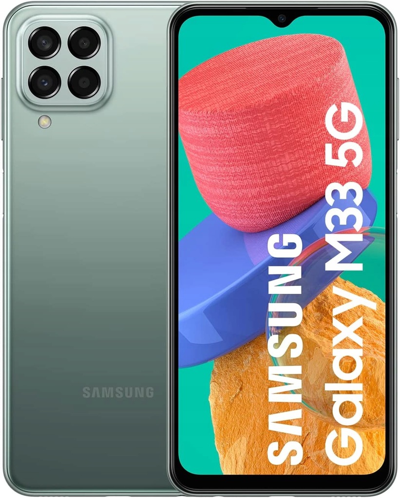 SAMSUNG GALAXY M33 5G 6/128 GB GREEN SM-M336B/DS - 12925470118 ...