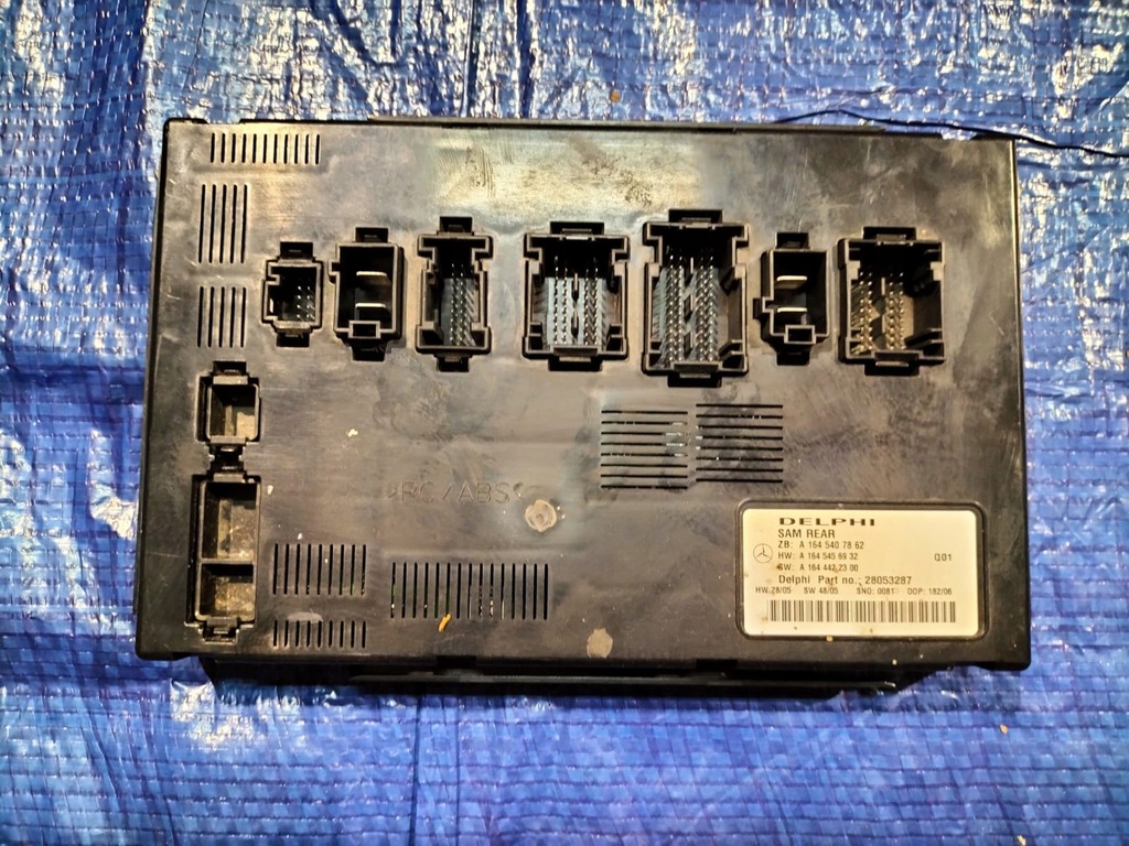 MODUŁ STEROWNIK SAM MERCEDES ML W164 GL X164 W251 - 12822367441 ...