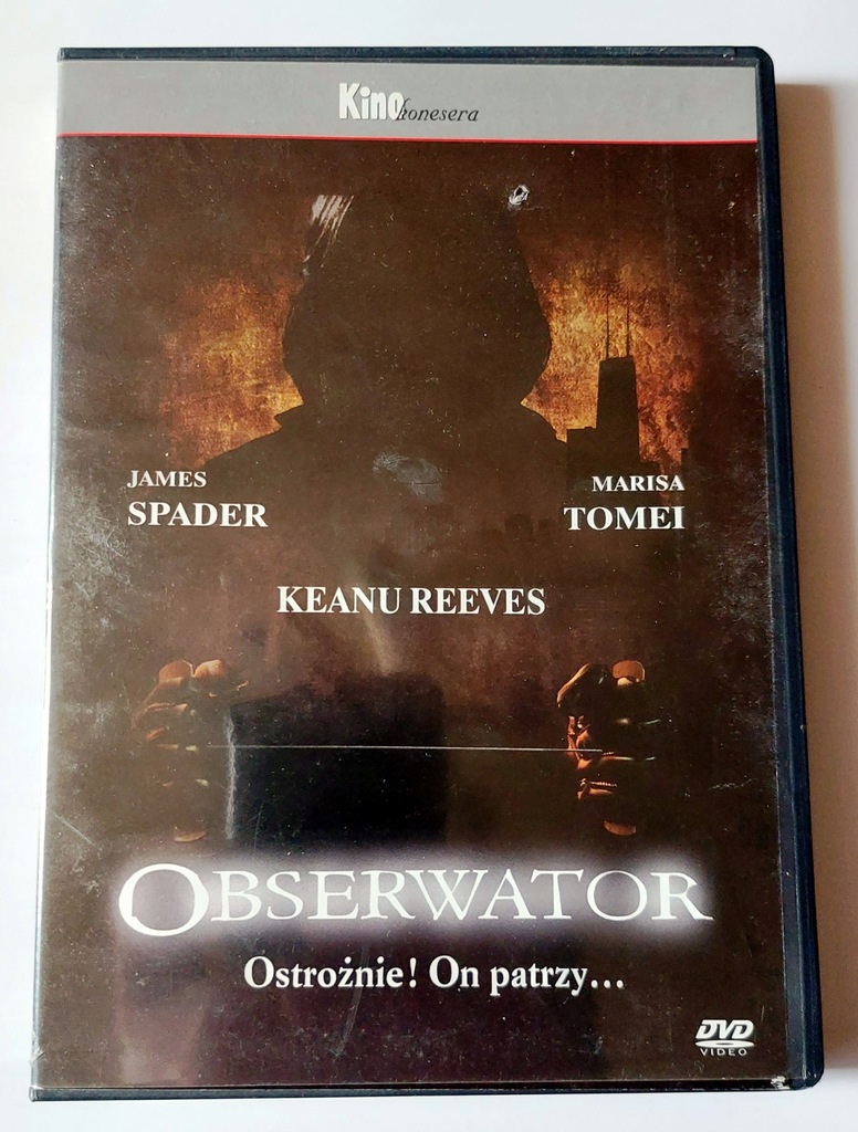 OBSERWATOR | KEANU REEVES | FILM Z LEKTOREM NA DVD - 13516398492 ...