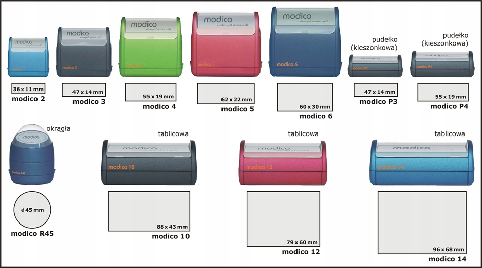 Pieczątka Modico 3 / P3 Ekspress 24h Kraków - 8840870239 - oficjalne ...