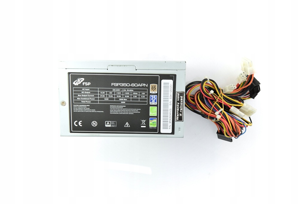 Zasilacz ATX FSP GROUP FSP350-60APN 350W 120mm - 11902050379 - oficjalne archiwum Allegro