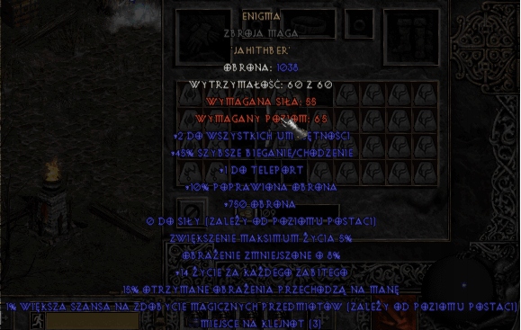 Słowo runiczne - Enigma nowy Ladder - Diablo 2 LoD - 7794806932 ...