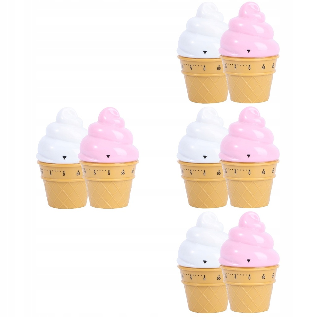 Ice Cream Timer Study Timer Clock Electronic 8 Pcs - 13399851643 ...