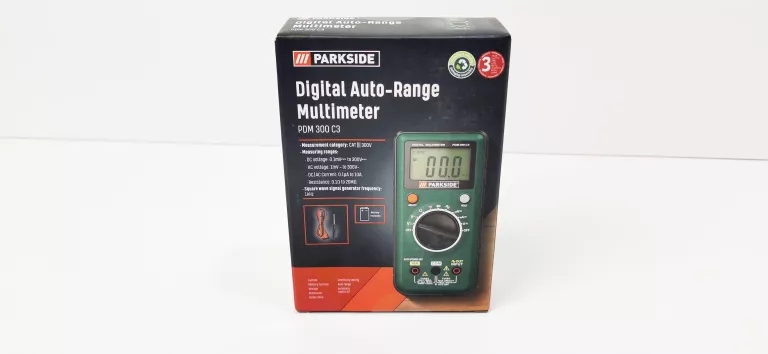 MIERNIK CYFROWY PARKSIDE PDM 300 C3 - 12232850259 - oficjalne archiwum Allegro