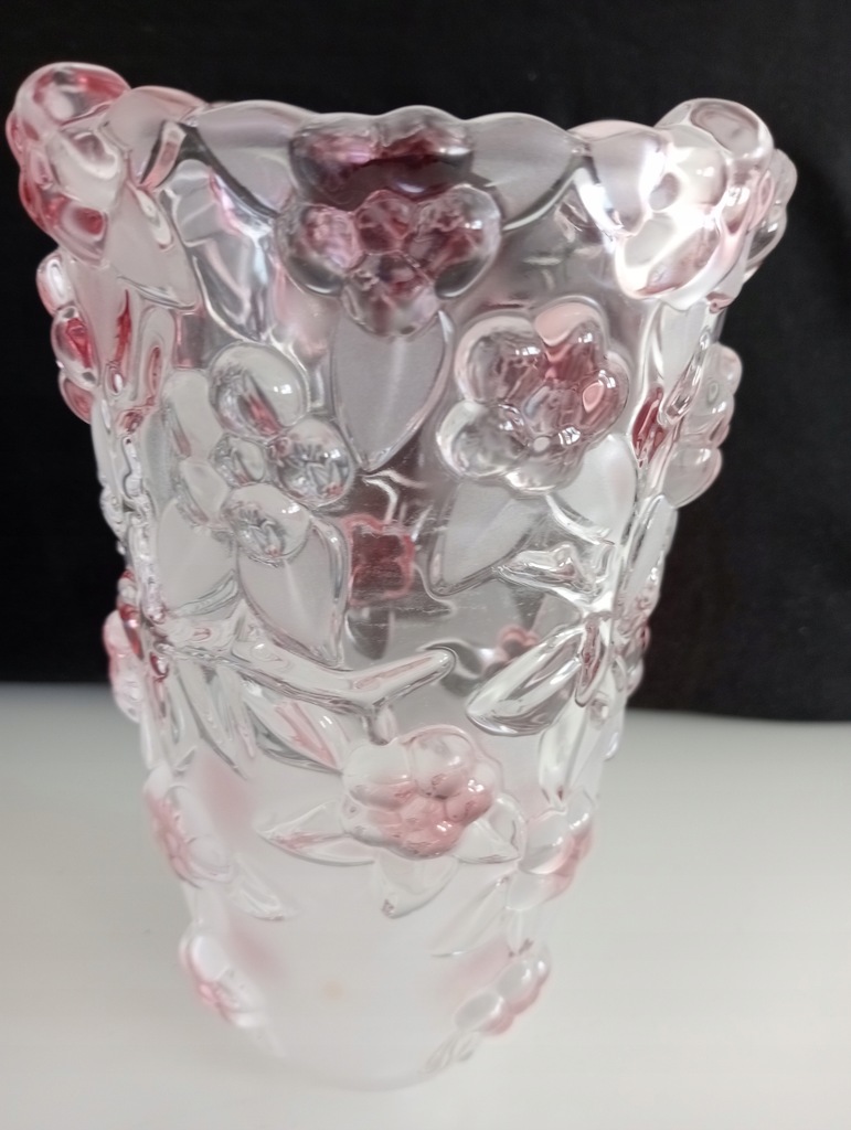 Wazon szklany WALTHER GLAS CARMEN SATIN ROSE 20 cm - różowy ... Wazon szklany WALTHER GLAS CARMEN SATIN ROSE 20 cm - różowy ...