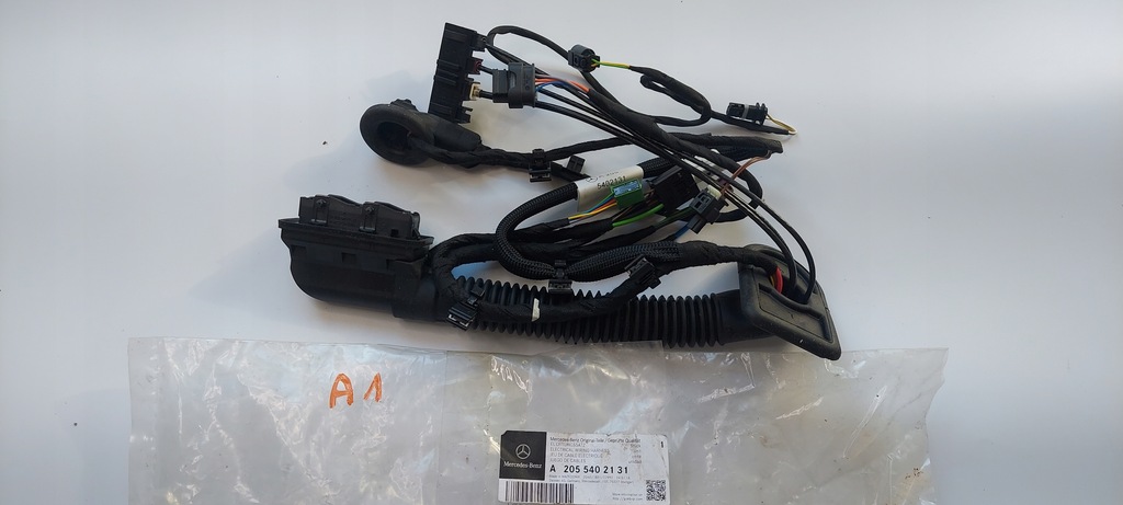 MERCEDES W205 WIĄZKA DRZWI LEWY PRZÓD A2055402131 - 13990587007 ...