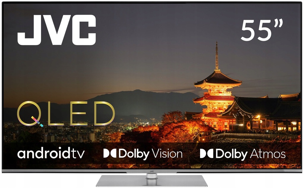 Telewizor JVC LT-55VAQ830P 55'' QLED 4K Android Dolby Atmos ...