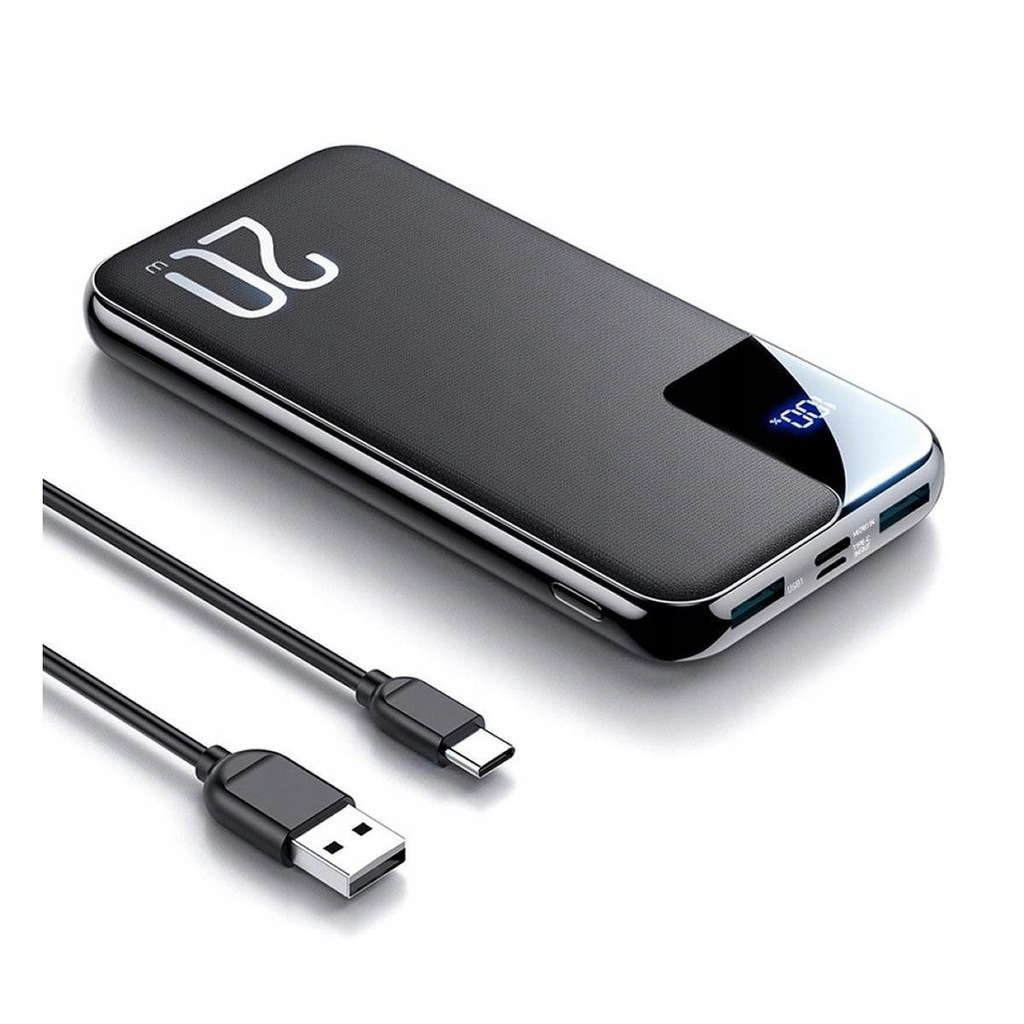 JOYROOM - MOCNY 4 PORTOWY POWERBANK 20W 20000 MAH - 11940008639 - oficjalne archiwum Allegro