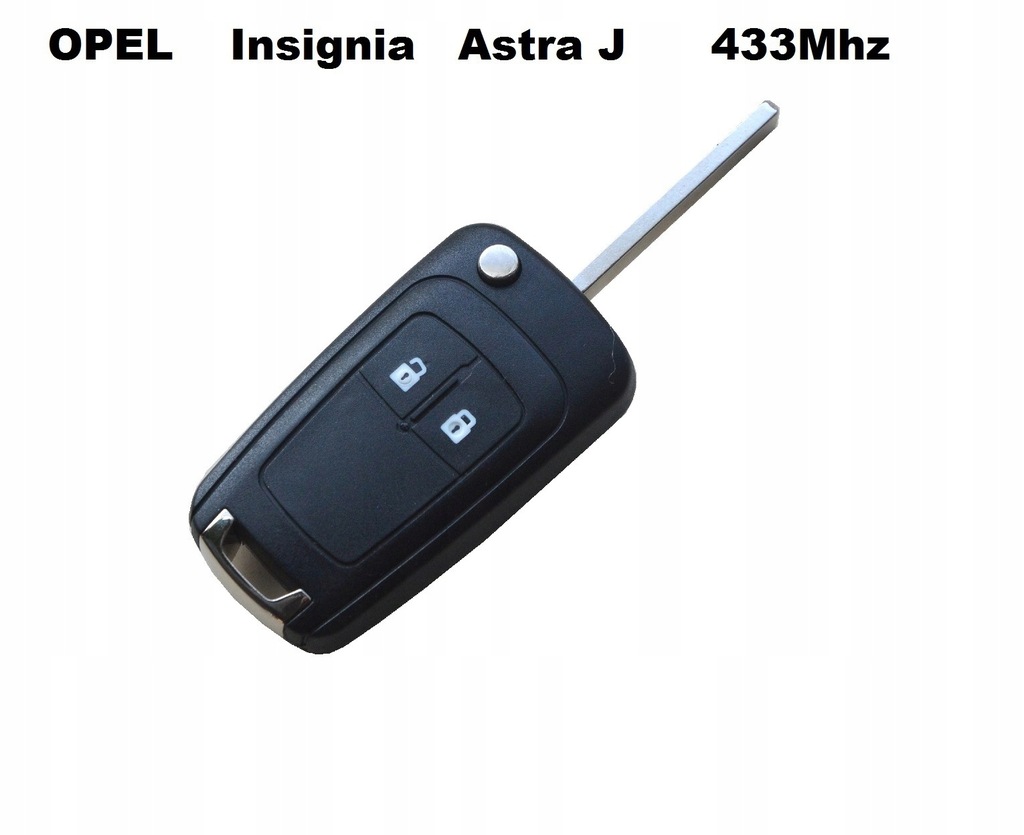 Klucz Opel Astra J Insignia Corsa E 433mhz - 11821064985 - oficjalne ...