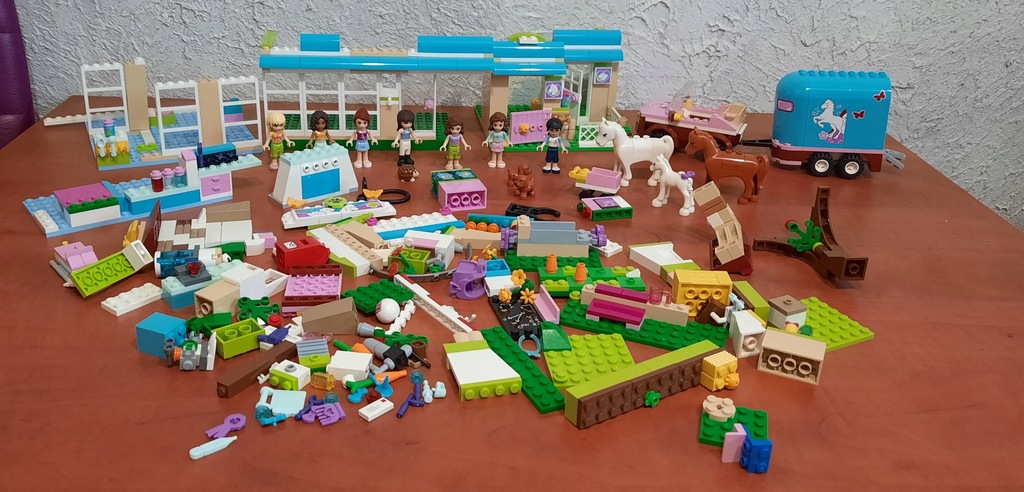 LEGO 3186 Friends Przyczepa dla konia Emmy - 12172122311 - oficjalne ...