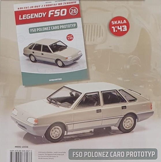 Legendy FSO nr 26 Polonez Caro Prototyp - 13080153527 - oficjalne archiwum Allegro