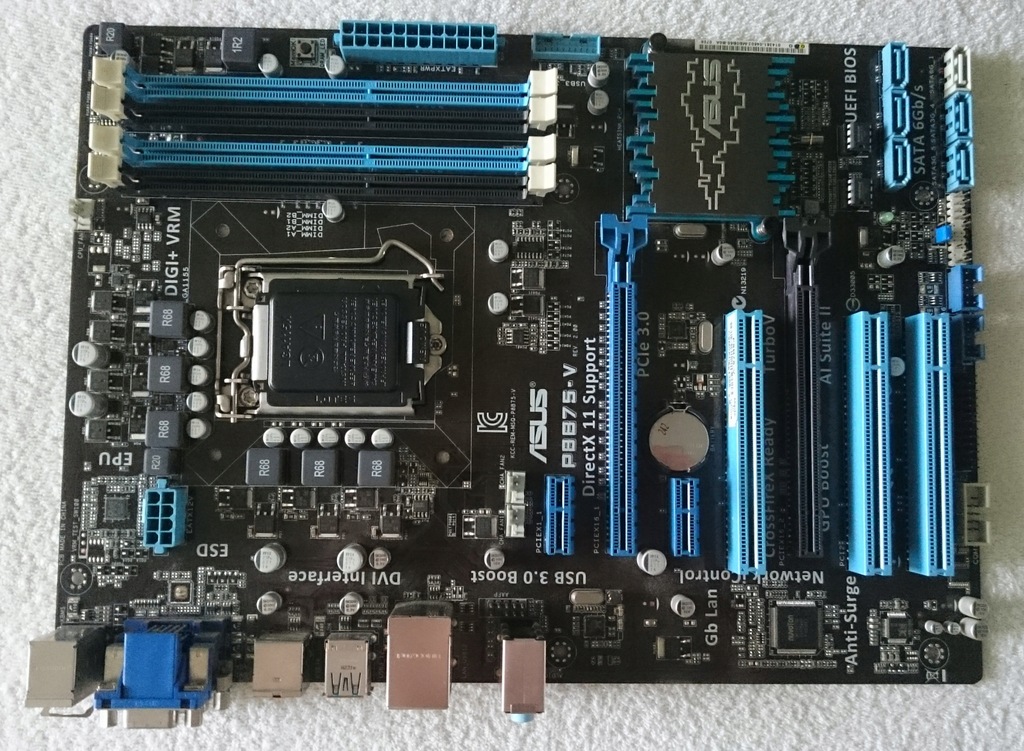 Płyta główna ATX ASUS P8B75-V LGA1155 - 12251831521 - oficjalne ...