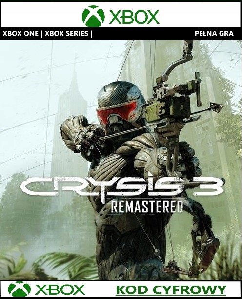 CRYSIS 3 REMASTERED | PL | XBOX ONE | SERIES | KOD - 11385833898 - oficjalne archiwum Allegro