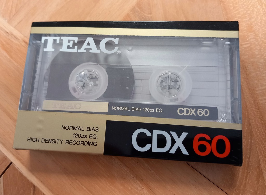 TEAC CDX 60 Kaseta magnetofonowa - 13215072897 - oficjalne archiwum Allegro