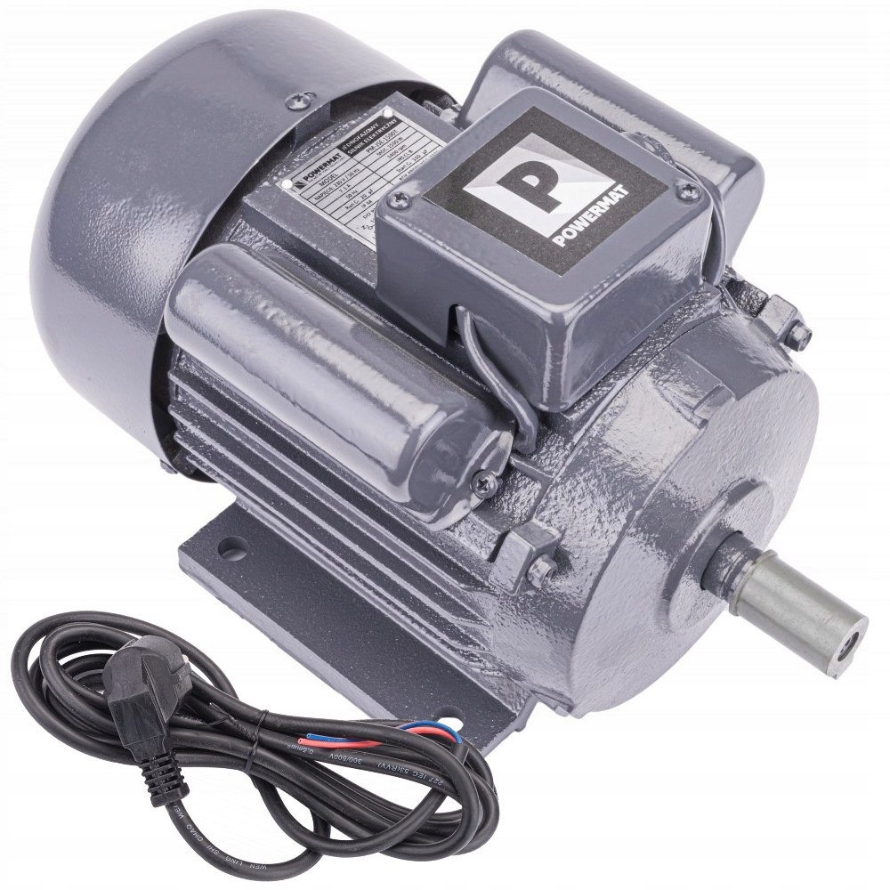 SILNIK JEDNOFAZOWY ELEKTRYCZNY 1,5KW 230V 1400RPM - 12782436037 - oficjalne archiwum Allegro