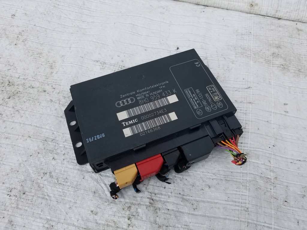 MODUŁ AUDI A4 B7 CABRIO 8H0959433K - 13624179029 - oficjalne archiwum ...