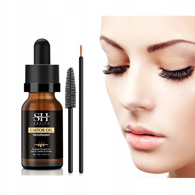 Sevich Castor Oil Olejek Rycynowy Brwi Rzęsy Włosy - 13045306893 - oficjalne archiwum Allegro