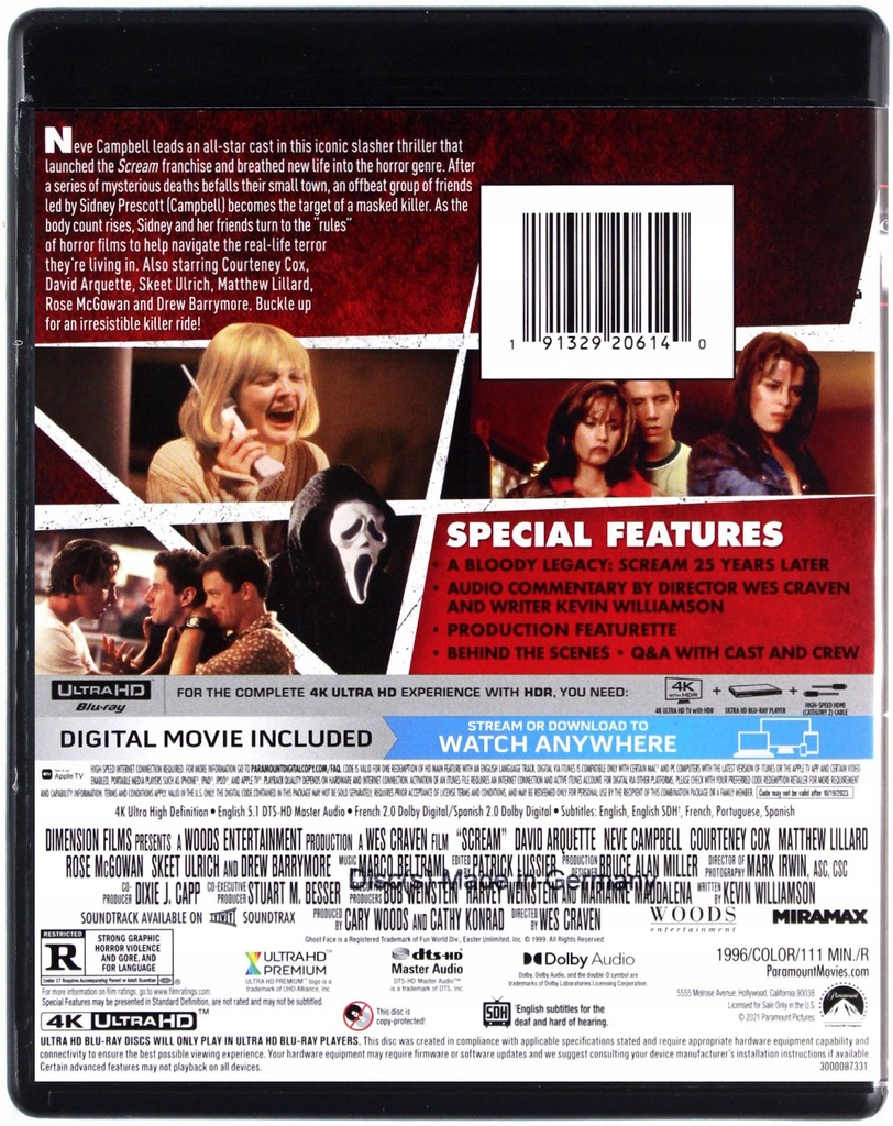 Купить КРИК [BLU-RAY 4K]+[BLU-RAY]: отзывы, фото и характеристики на ...