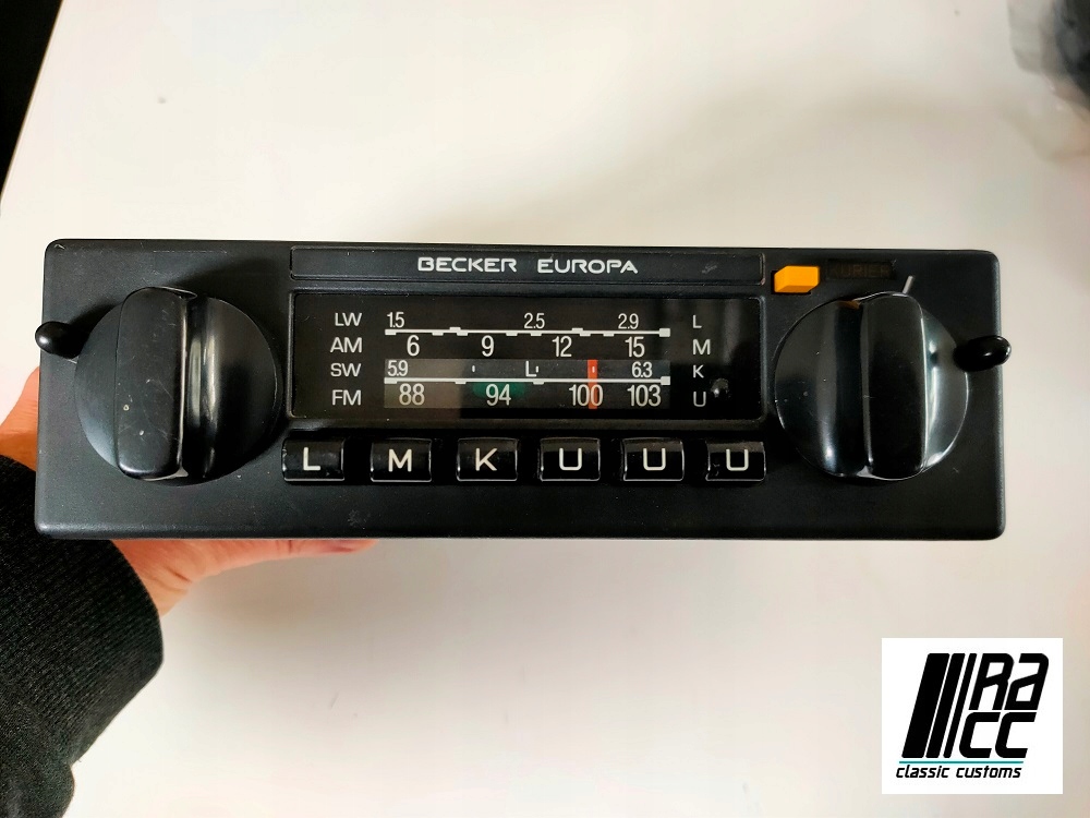 Radio Becker Europa idealne do Mercedes 107 - 11712356031 - oficjalne ...