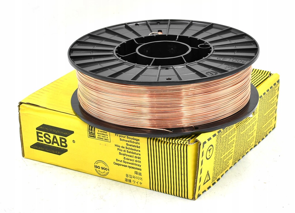 ESAB PROFESJONALNY DRUT SPAWALNICZY MIG 1.0 5KG CZ - 11097626564 ...