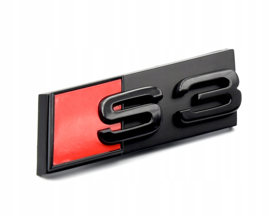 Audi A3 S3 8P 8V znaczek emblemat logo grill przód - 11844239556 ...