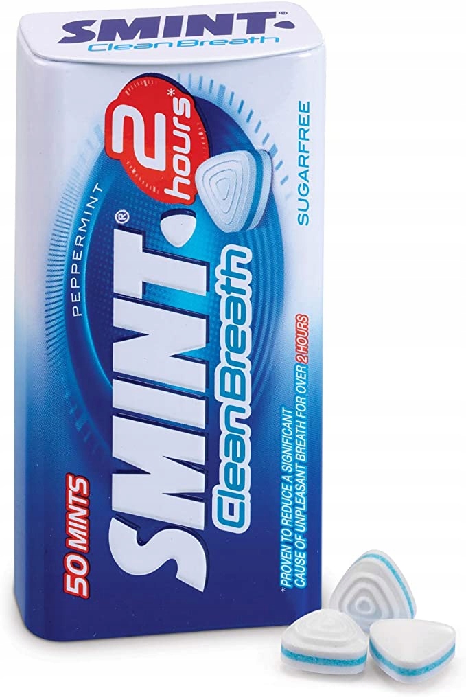 SMINT cukierki o smaku mięty pieprzowej BEZ CUKRU - 13647074374 ...