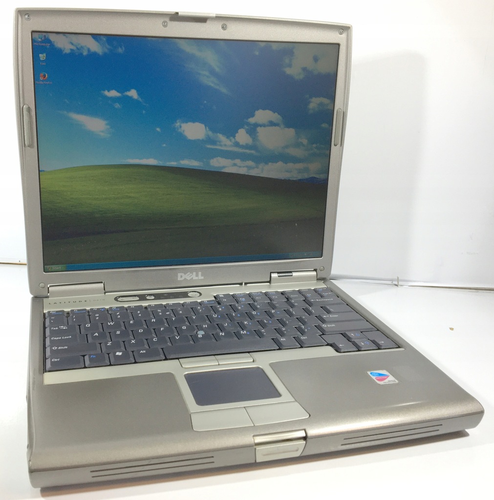 Laptop Dell Latitude D610 14 " Intel Pentium M 2 GB / 60 GB srebrny ...