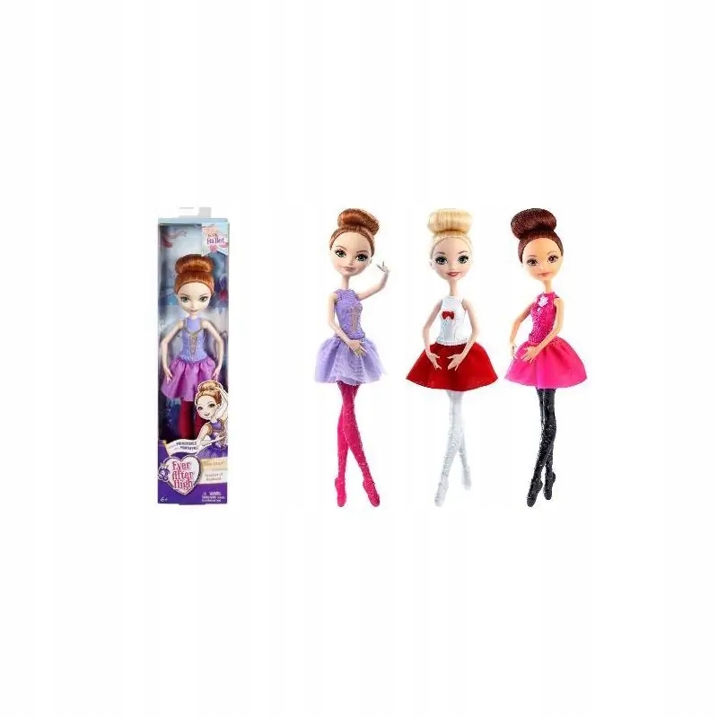 ND22_EVER AFTER HIGH LALKA BALETNICA MIX DTK49 /4 - 13534618654 ...