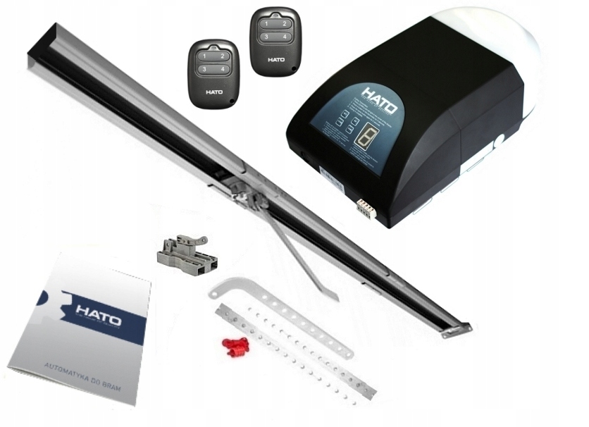 Napęd do bramy segmentowej uchylnej HATO 120 600N - 14297167972 - oficjalne archiwum Allegro