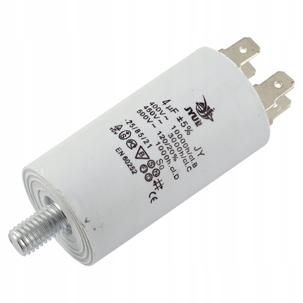 Kondensator rozruchowy 4uF 450V konektory JYC - 13970824400 - oficjalne ...