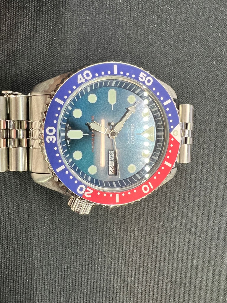 Zegarek Seiko SKX 009 Pepsi (KE) - 12776551459 - oficjalne archiwum Allegro