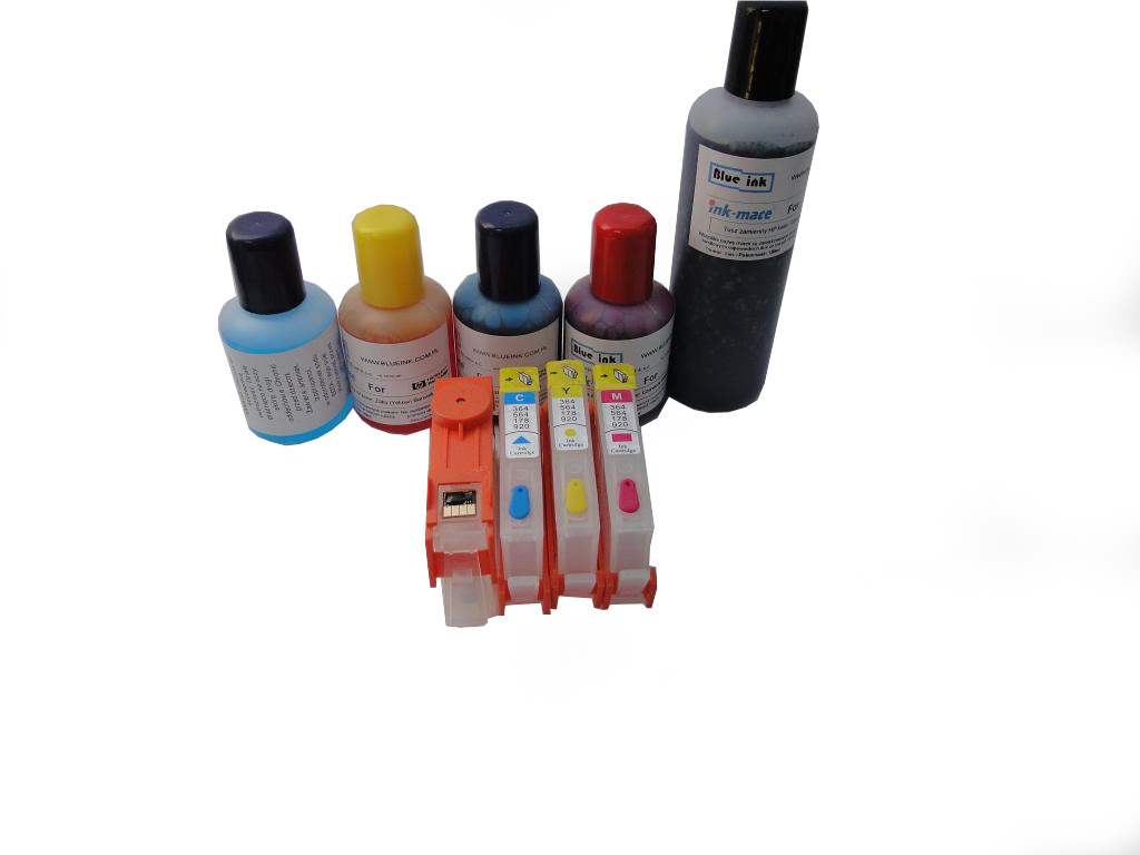 WIECZNE KARTRIDZE HP364 + CHIP + 450ML HP 5515 - 7127943634 - oficjalne ...