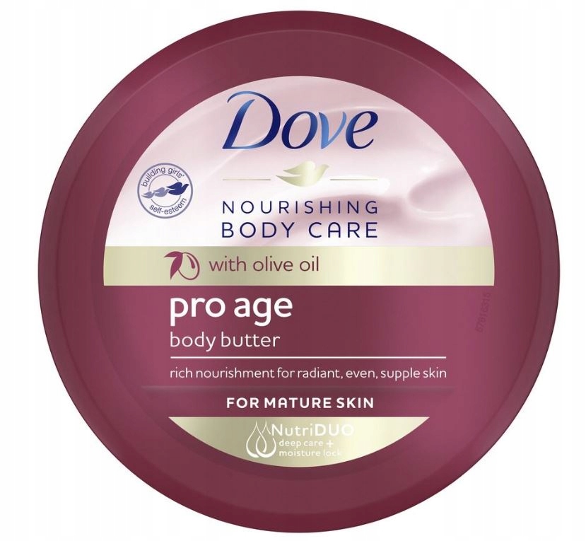 Dove Pro Age masło do ciała dla skóry dojrzałej - 13681946778 ...