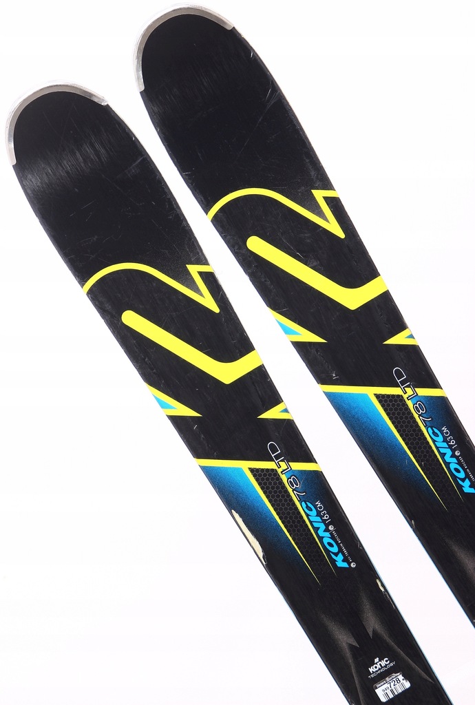 Narty K2 KONIC 78 163 cm + WIĄZANIA, ROCKER - 15073976746 - oficjalne archiwum Allegro